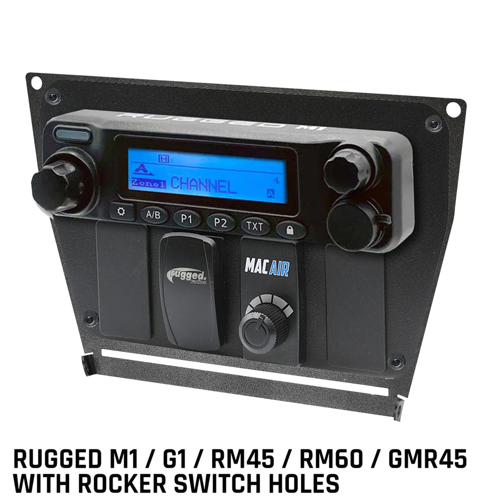 Rugged Polaris RZR PRO XP, RZR Turbo R, and RZR PRO R Dash Mount Radio ...