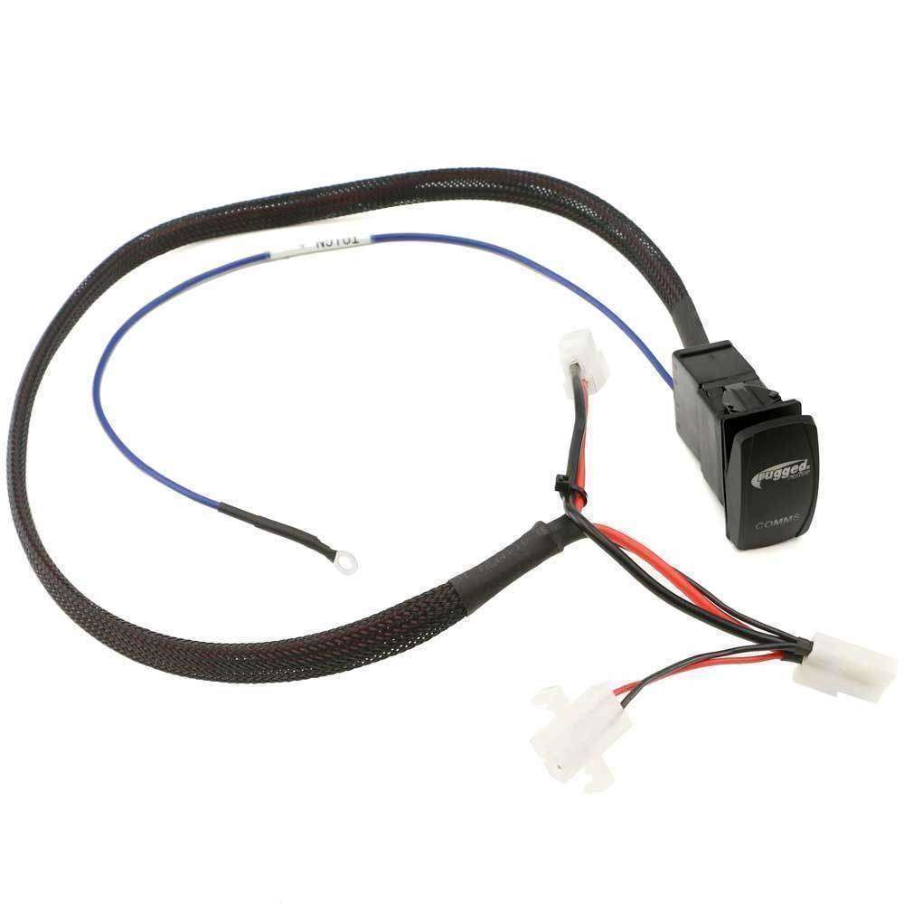 Rugged All In One Power Switch for Radio & Intercom - "Comms" Rocker S ...