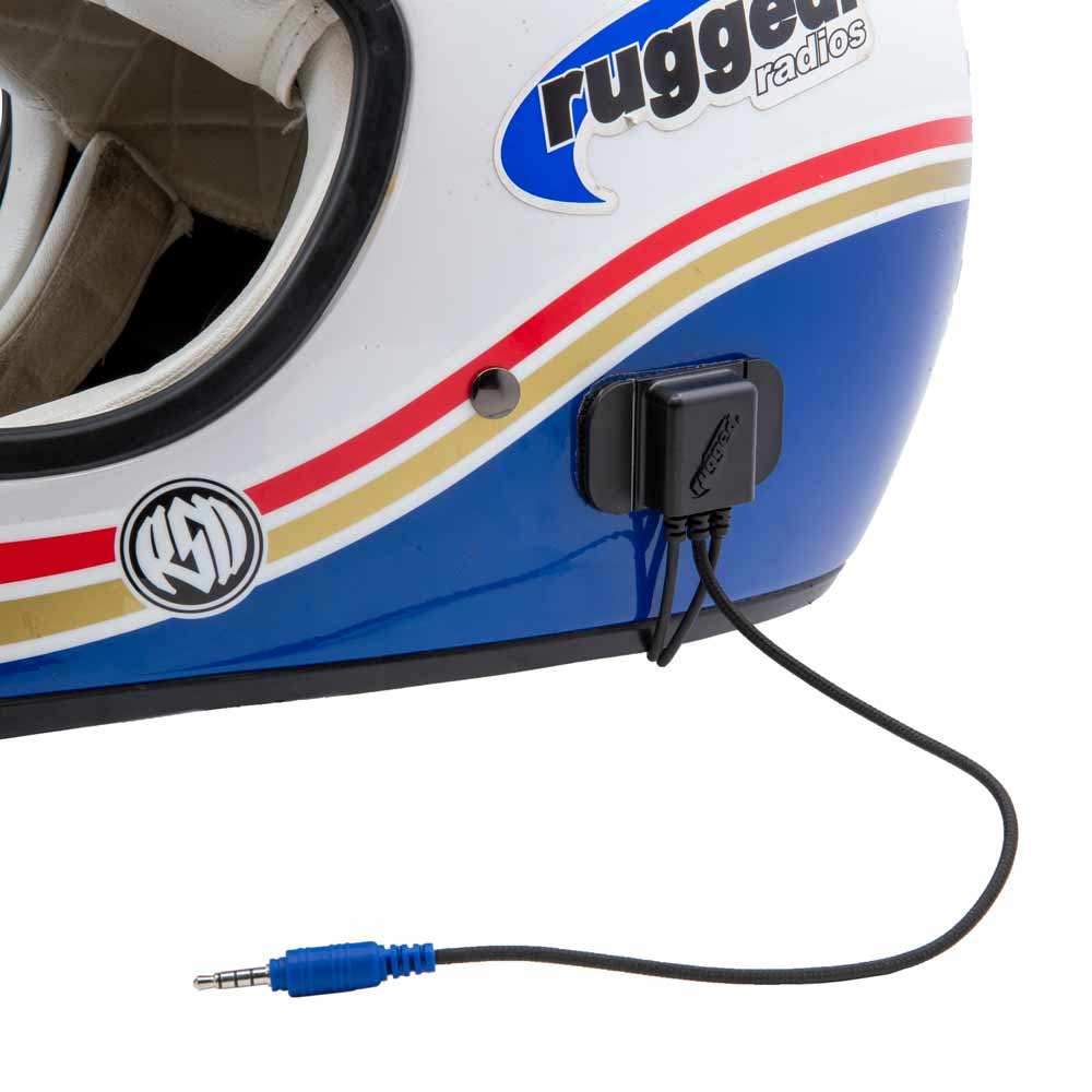 Rugged SUPER SPORT Wired Helmet Kit with Alpha Audio Speakers & Mic ...