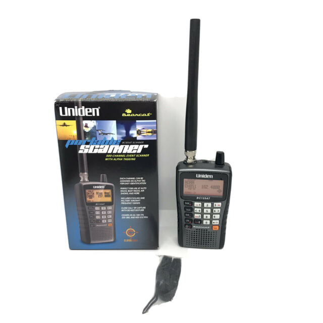 Bearcat® Handheld Scanner – SxS Radios